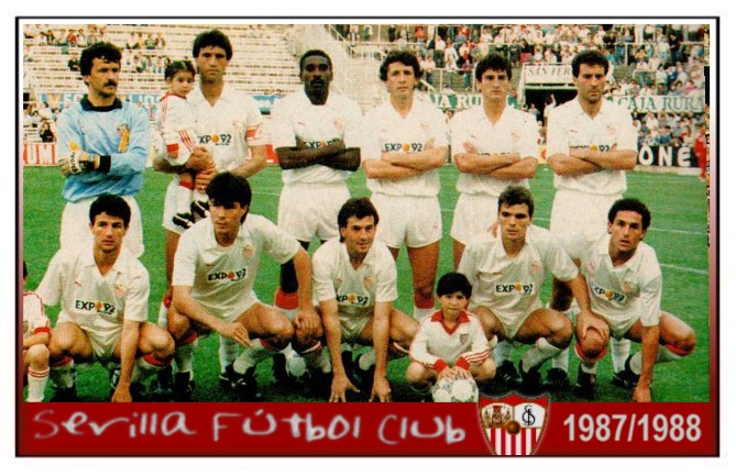 Camisetas Football Retro: SEVILLA FC 1987-1990(AWAY)