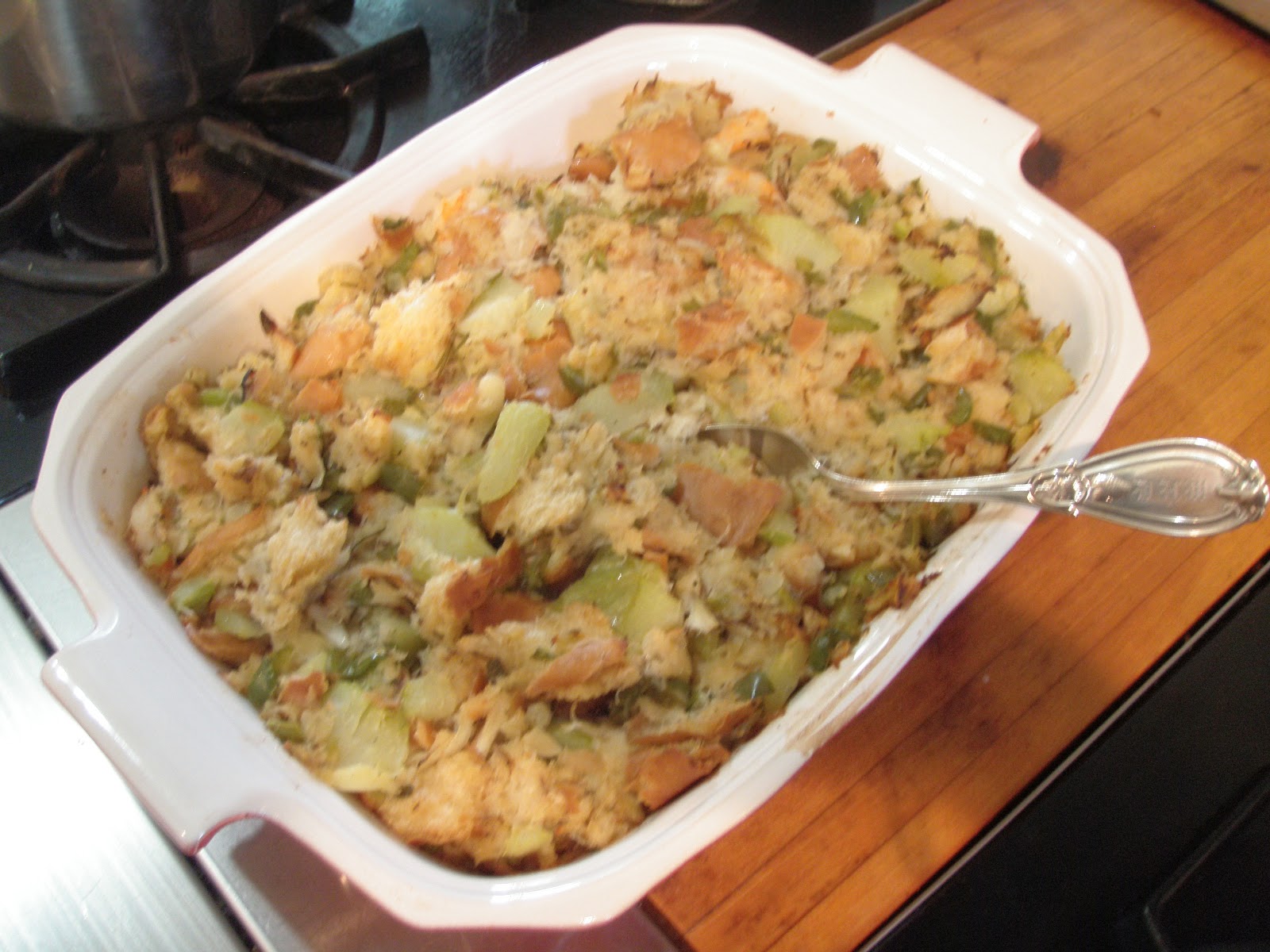 The Holly Grove Cook and Gardener: Mirliton Dressing