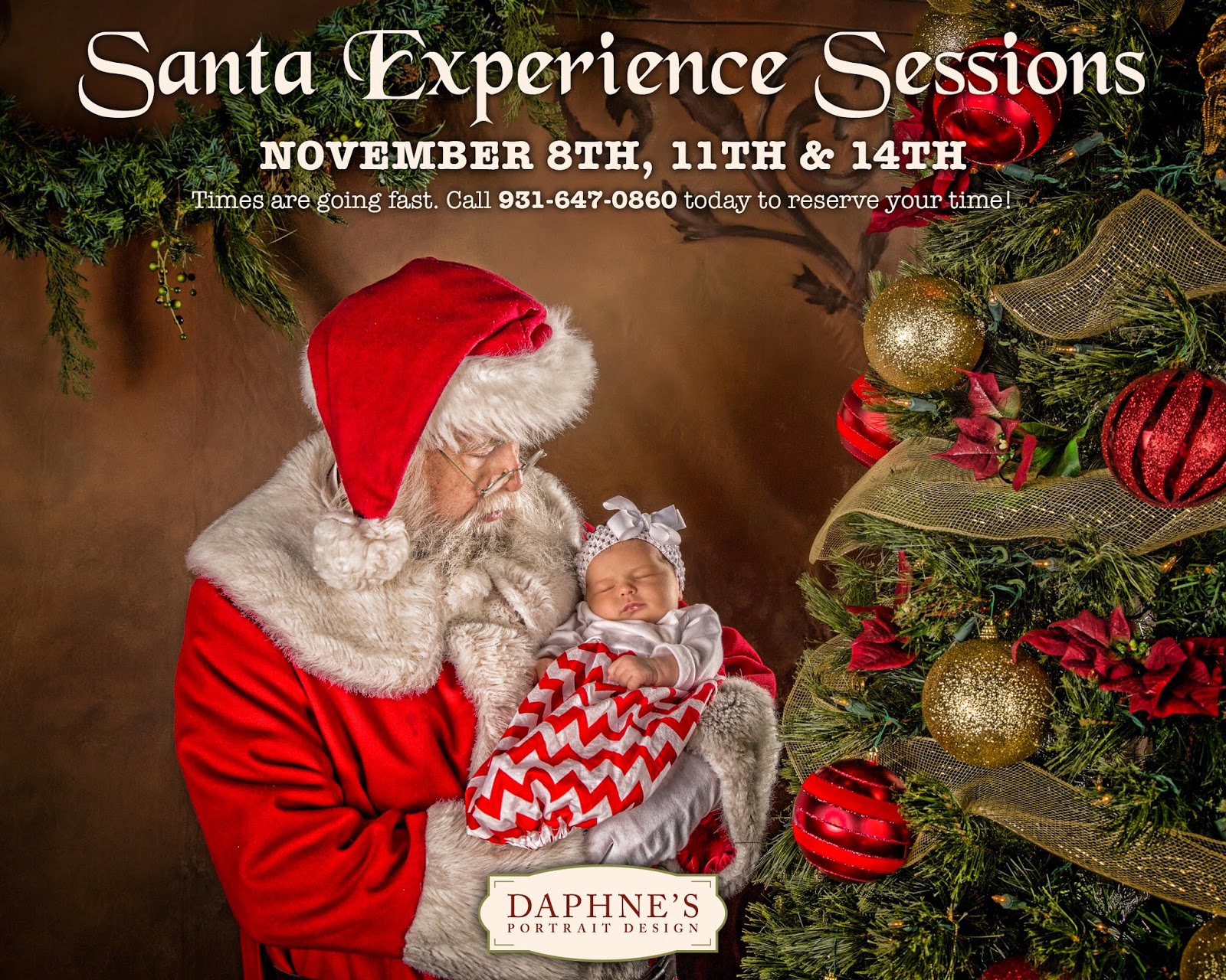 Daphne's Portrait Design: Santa is Coming to Town! Our Very Popular ...