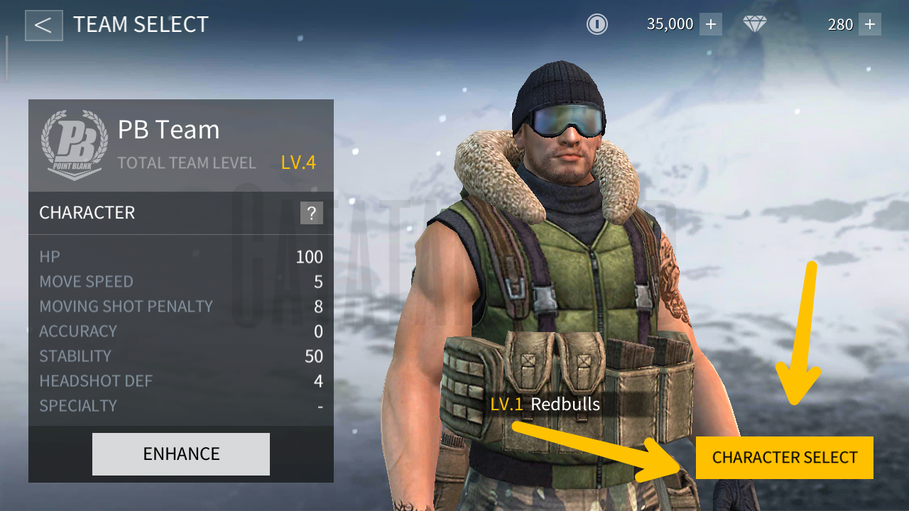 Cara Ganti Karakter atau Gender Game Point Blank (PB) Strike | CatatanDroid