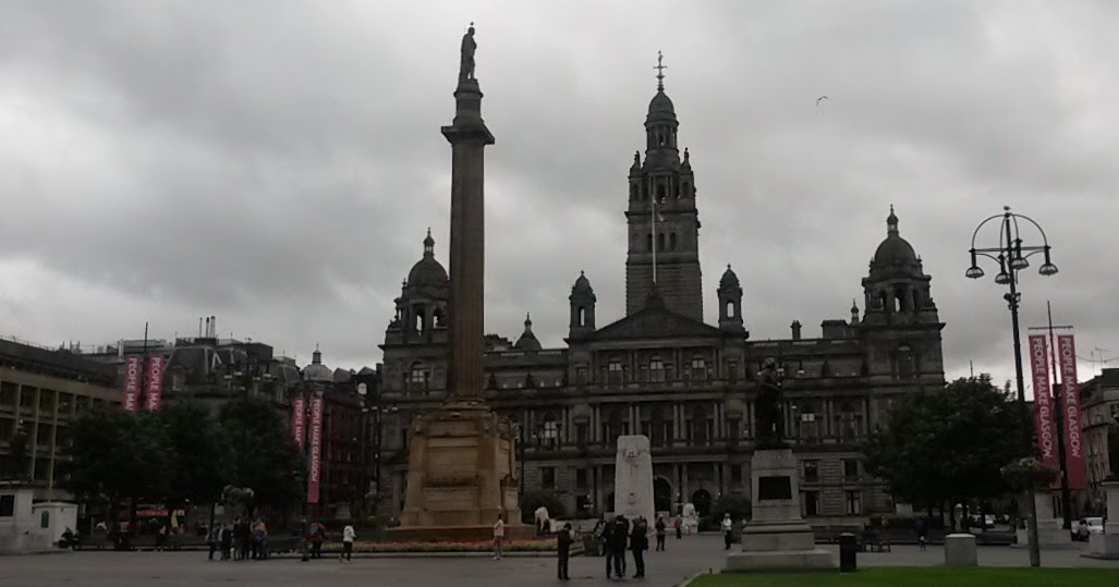 Northumbrian Gunner: Glasgow - Cenotaph George Square
