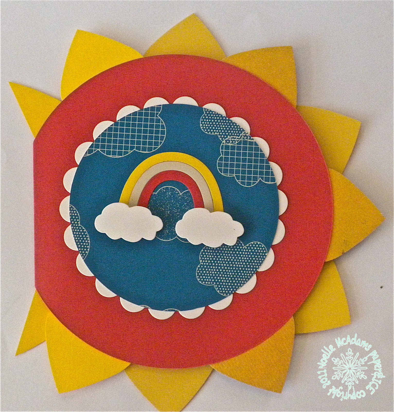paper & ICE: Sun Shaped Card (OCCC)