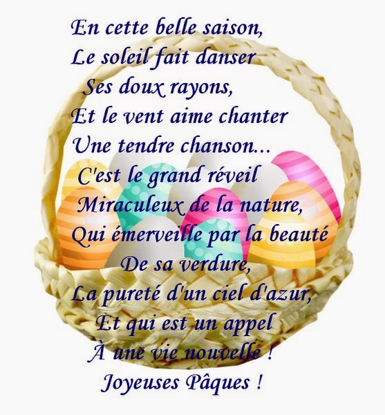 La Page des Plaisirs Partagés: Citation en images pour Pâques