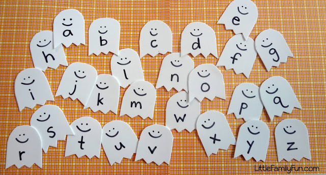Little Family Fun: ABC Ghosts!
