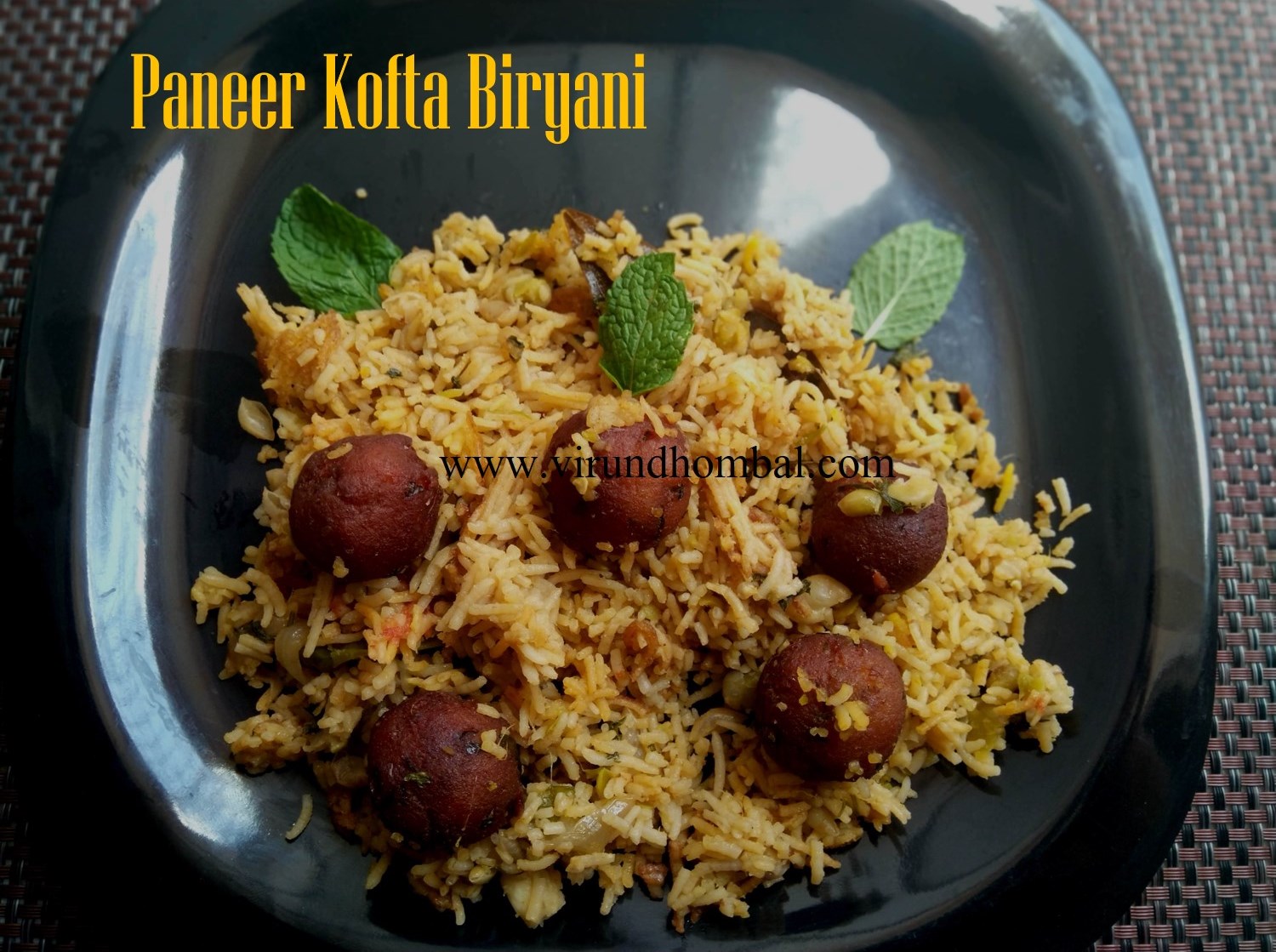 Paneer Kofta Biryani