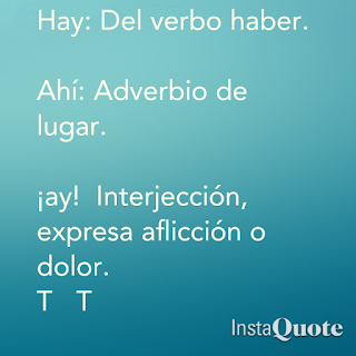 Ortografía y Gramática Dinámica: Hay, ahí y ¡ay!