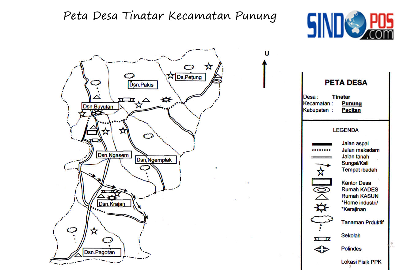 Contoh Profil Desa & Kelurahan, Desa Tinatar Kecamatan Punung Kabupaten ...