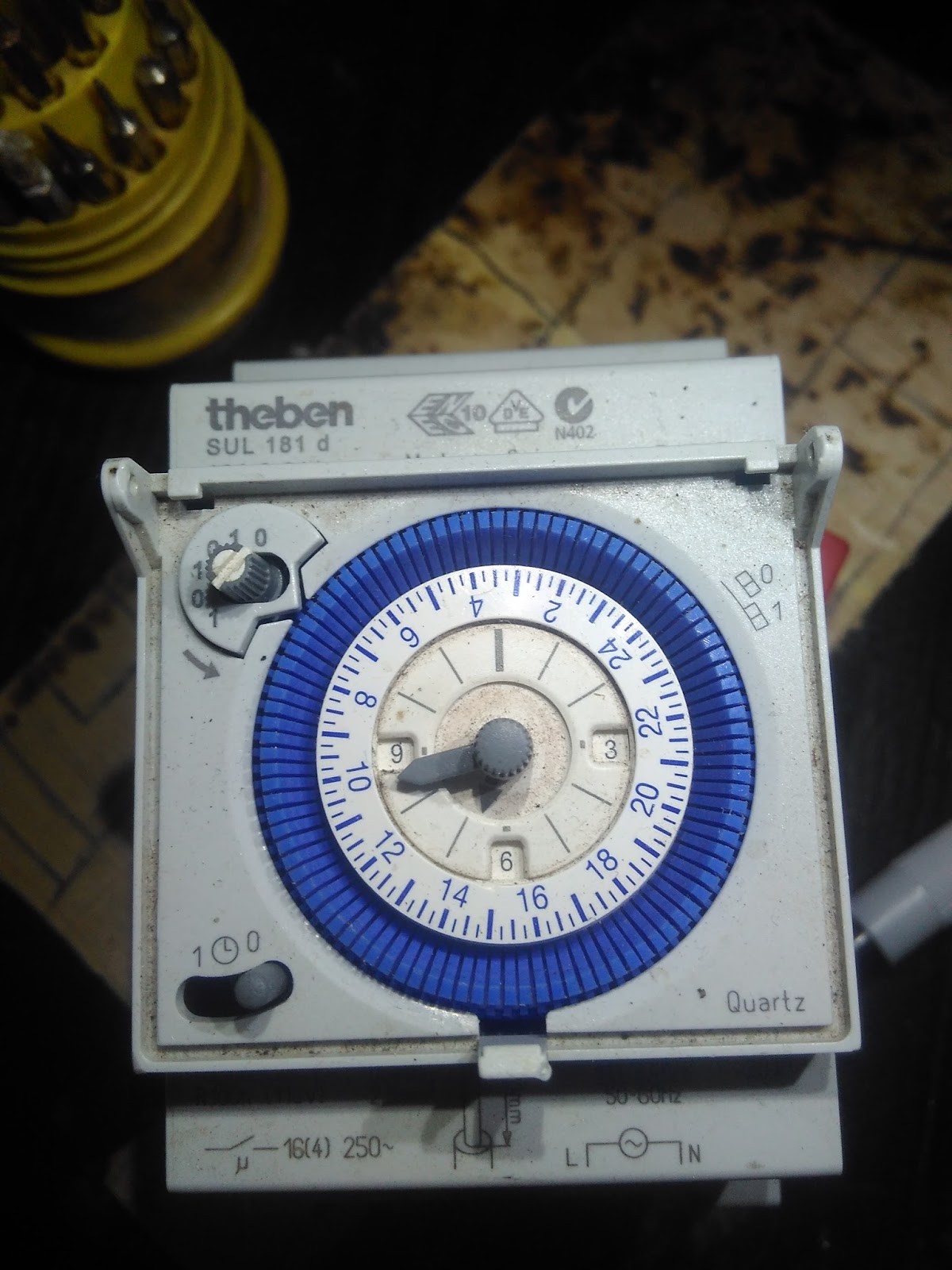 Cara mengatur timer theben SUL 181 d: Cara mengatur timer theben sul 181 d