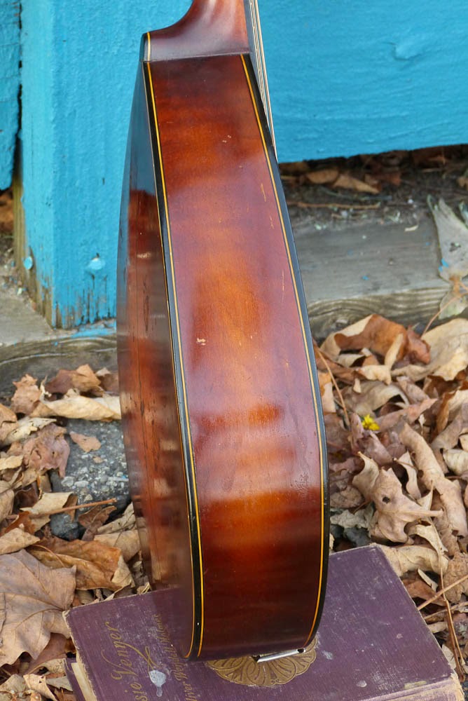 c.1920 Oscar Schmidt Fancy Flatback Mandolin