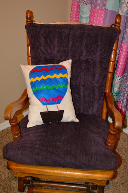 Craft Rookie: Hot Air Balloon Pillow