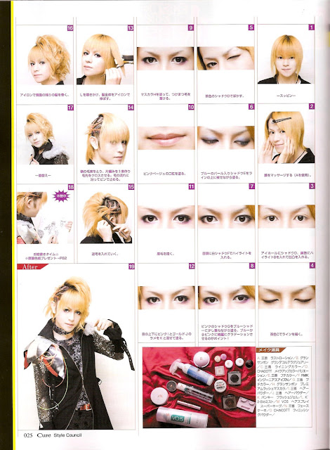 Tutorial Cosplay: visual kei