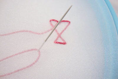 big B: 100 Stitches - double back stitch