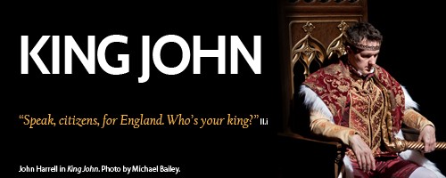 My Shakespeare Year: Day 134: New Play Tuesday! King John