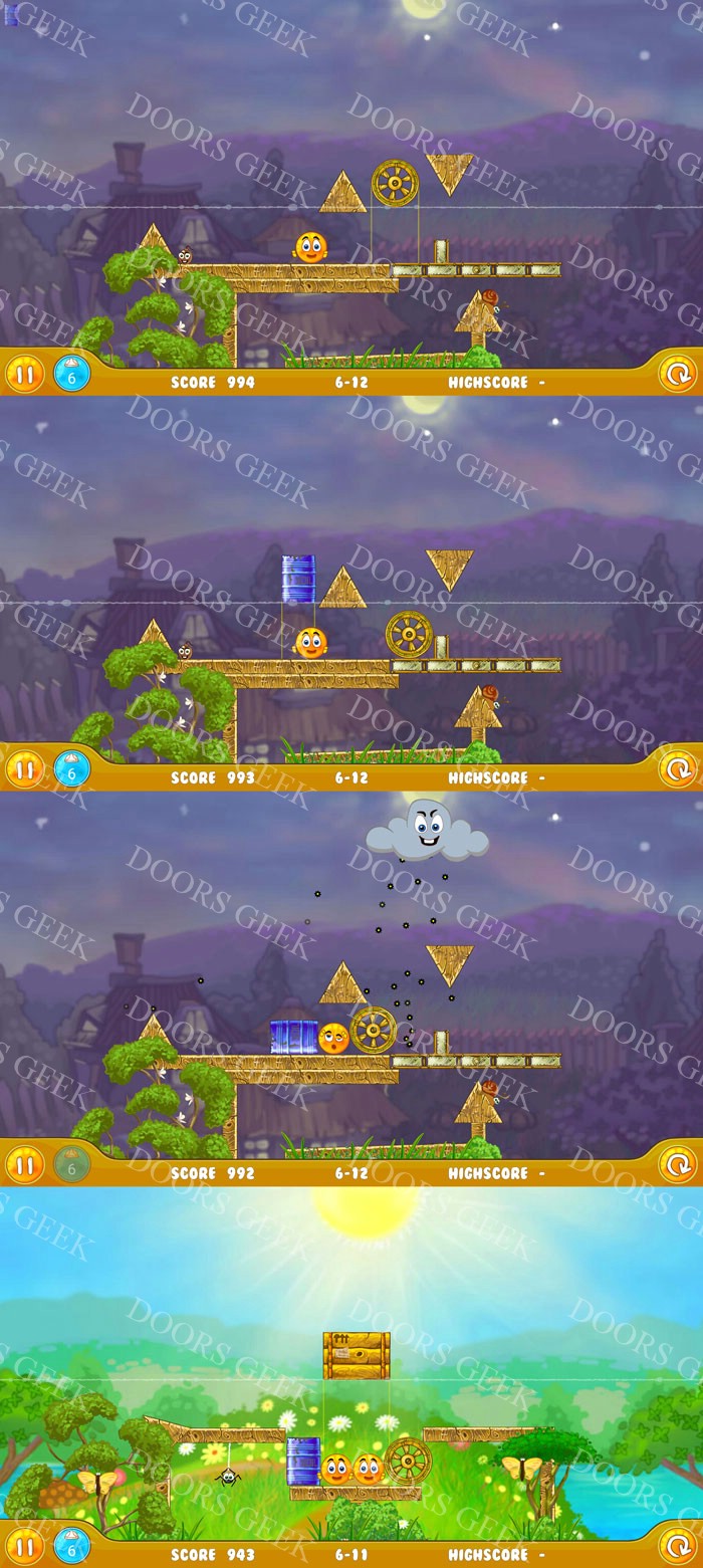 Cover Orange Level 6-12 Solution ~ Doors Geek