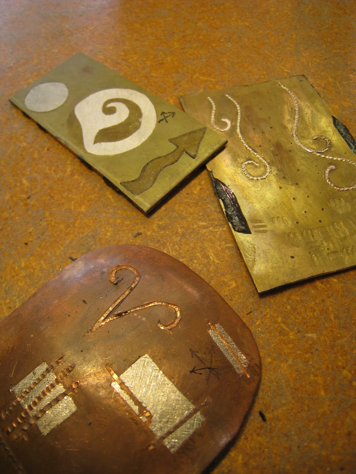 MAC Metalsmithing/Jewelry Blog: Japanese Inlay Workshop Recap