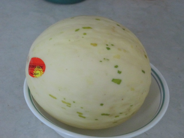 Ecofrugal Living: Fruit of the Month: Gaya melon