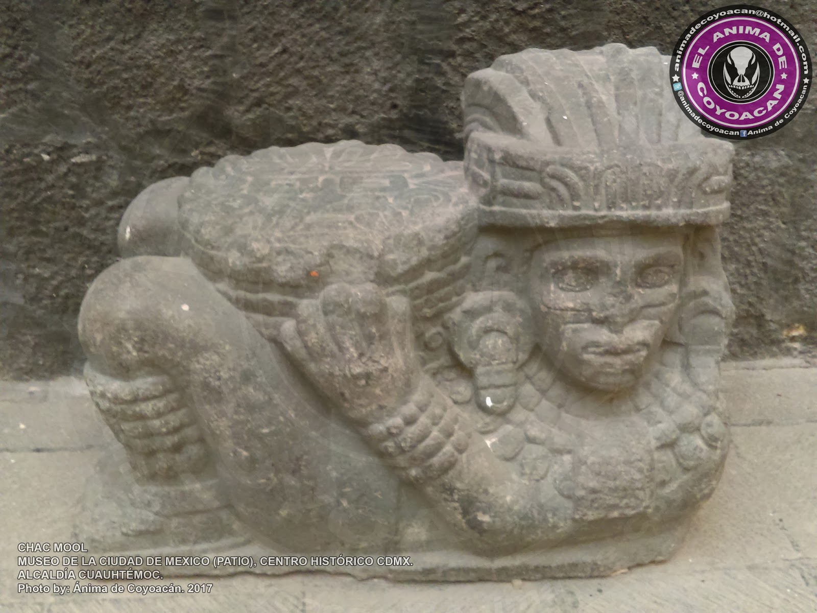 El Blog del Anima de Coyoacan: CHAC MOOL, PATIO DE SERVICIO, MUSEO DE ...