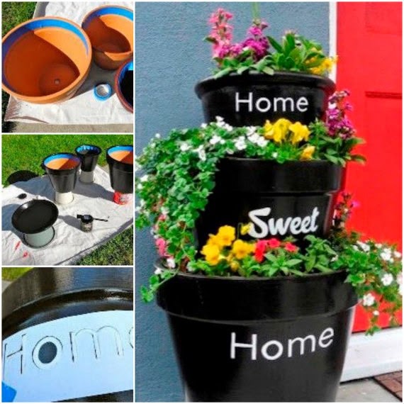 Ideas & Products: Stacked Planters