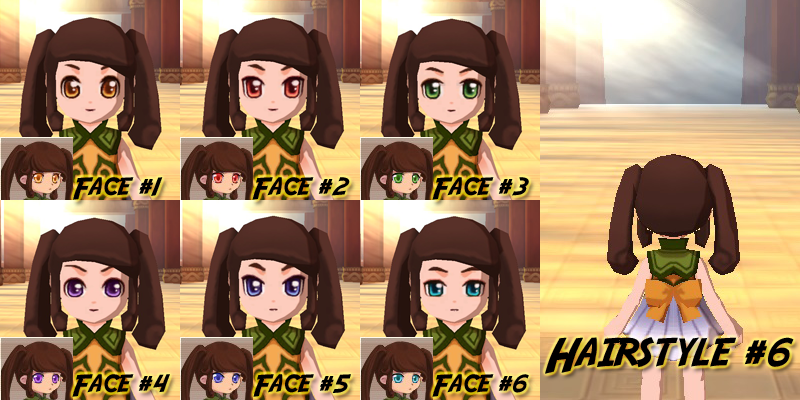 DOMO Addict's Blog: Faces & Hairstyles Compilation Part 7 - Female Sprite