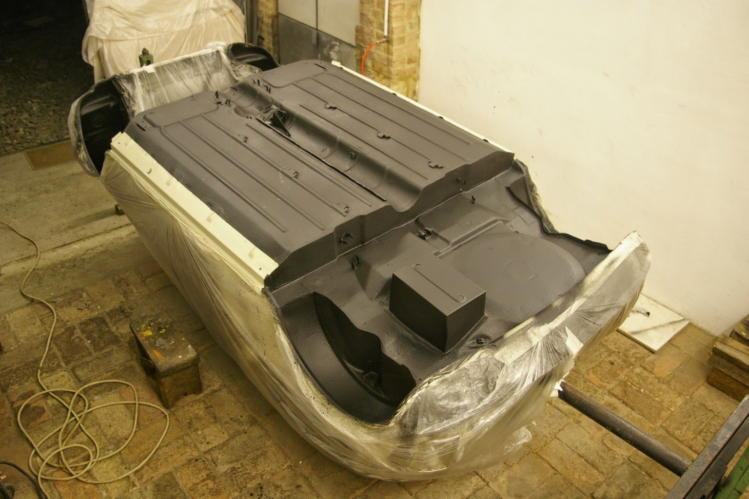 Mini Cooper S Mk3 restoration: Underside