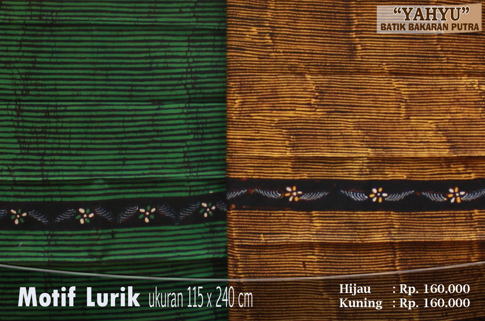 Batik Bakaran Motif Lurik ~ Batik Bakaran Yahyu Juwana