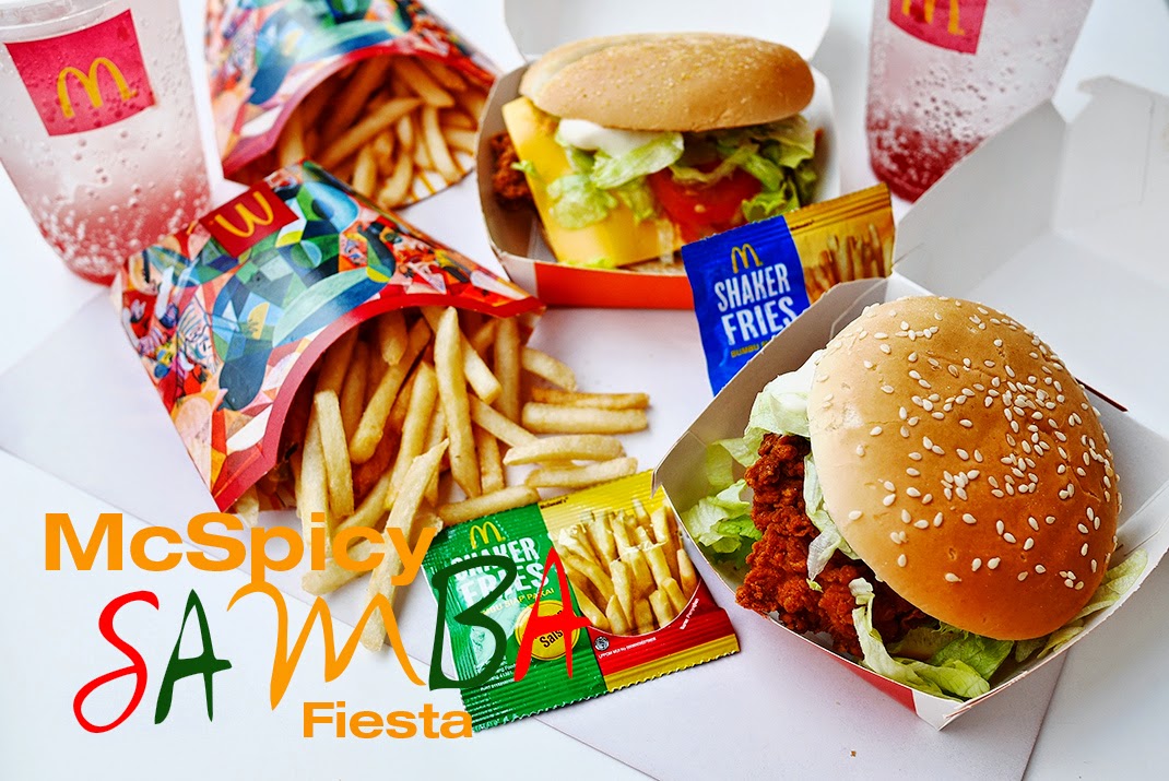 McDonald's McSpicy SAMBA Fiesta: Celebrate World Cup 2014 ...