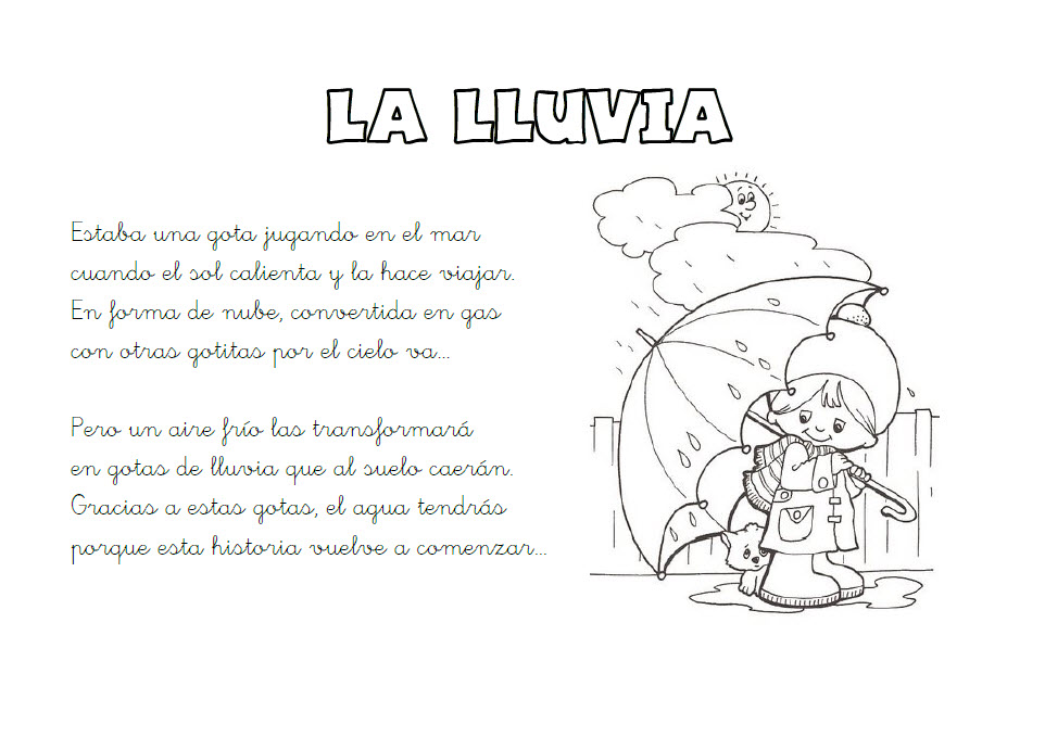 La clase de Eva: Canción de la lluvia.