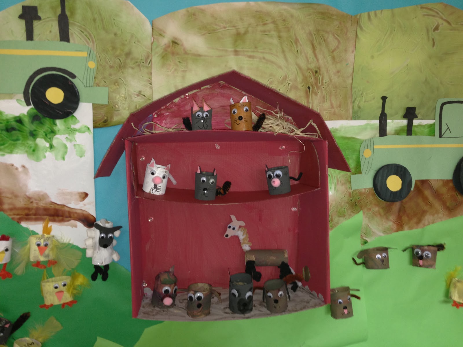 Mrs. Goff's Pre-K Tales: The Cutest Farm Bulletin Board