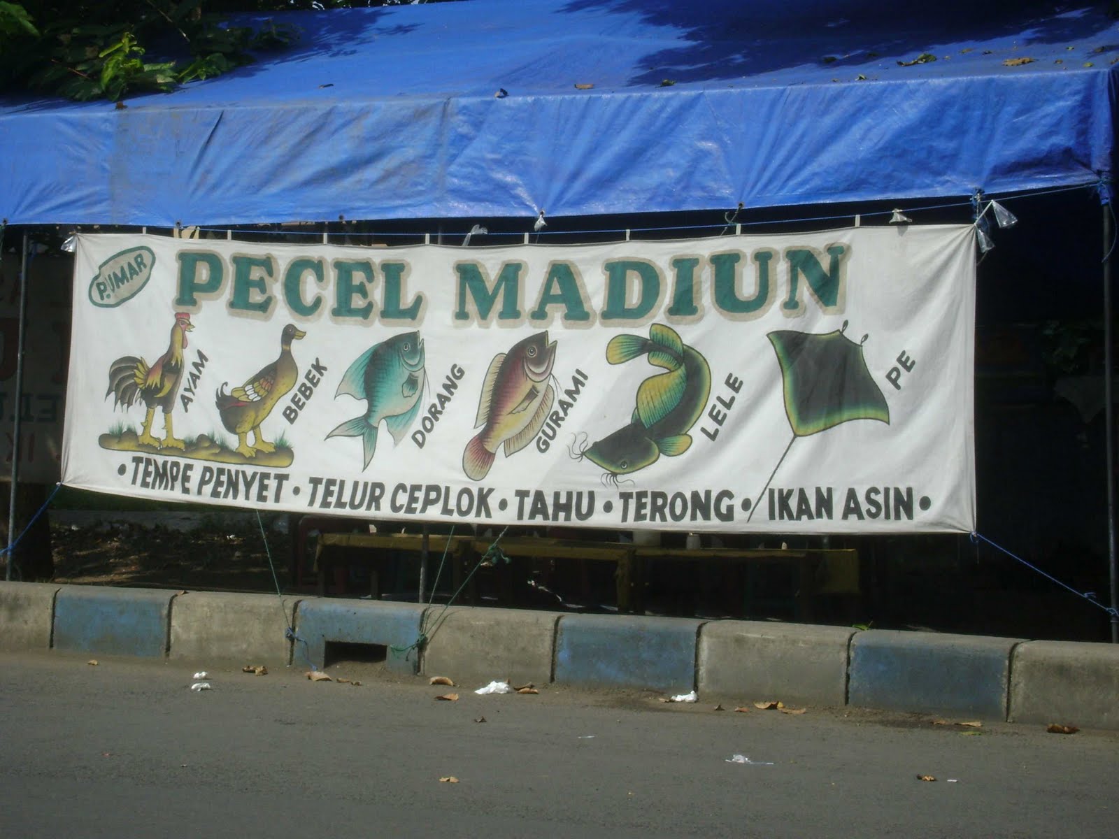 At home at RIVERBEND on the beautiful Clyde: Indonesian street signs