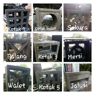 Jual lubang Ventilasi beton ( vent block ): Berbagai macam Roster ...