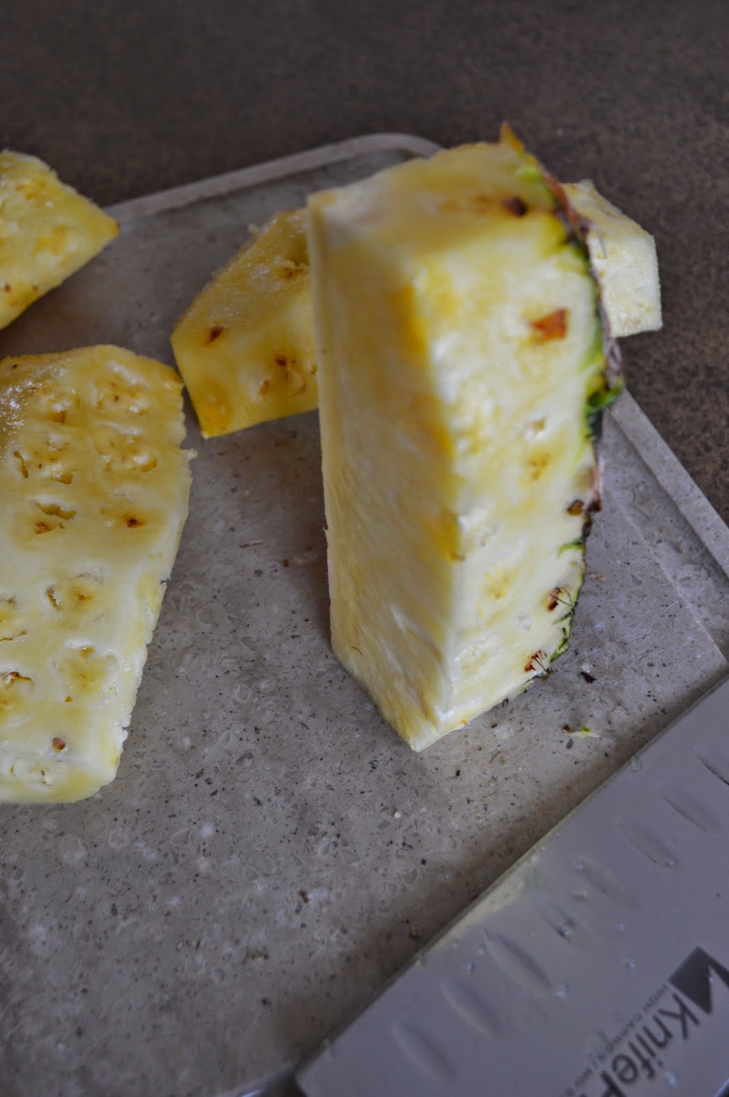 From Scratch: Honey Poached Pineapple
