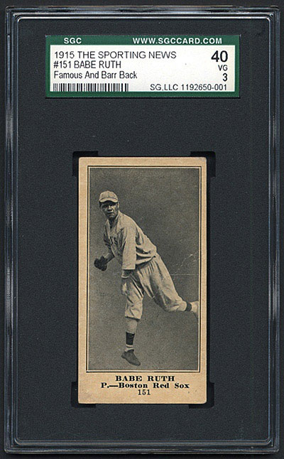 FOR LOVE of THE CARDS: Babe Ruth Rookie Cards