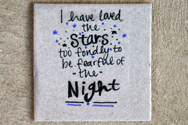 Flower Child: Cardboard Quotes