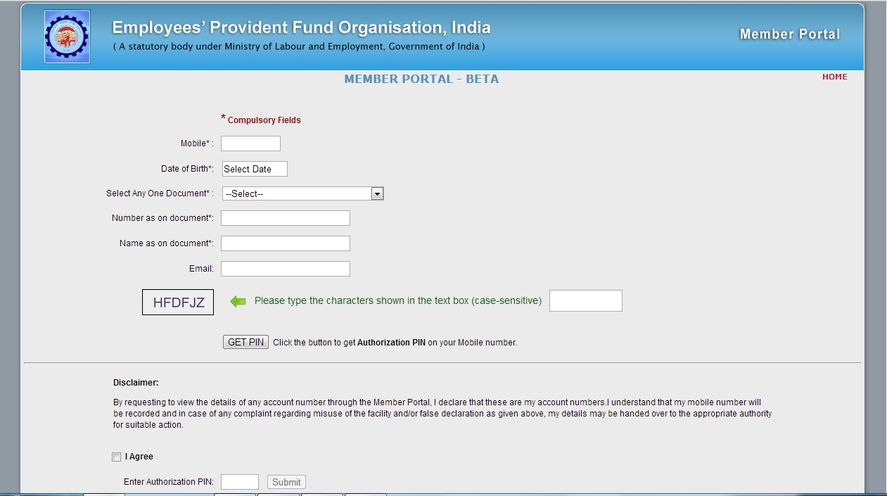 Chaitanya Kumar Vummethala: Online PF Statements - Excellent Initiative ...