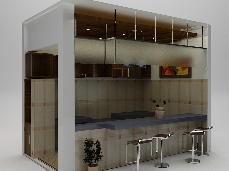 Sangreal Design: Desain dapur konsep Bar