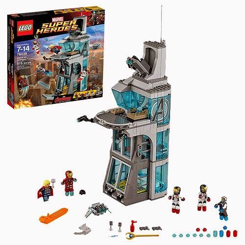 BLOG DOS BRINQUEDOS: LEGO Marvel Avengers 76038 Attack on Avengers Tower