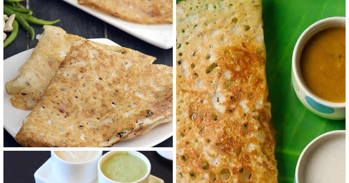 Rice Rava Dosa