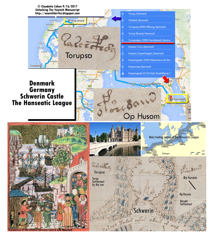 Unlocking the Voynich Manuscript: Voynich Rosette Map Records An ...