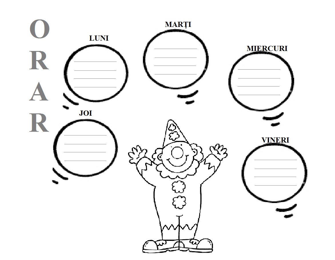 Lumea lui Scolarel...: Modele de orare pentru noul an școlar