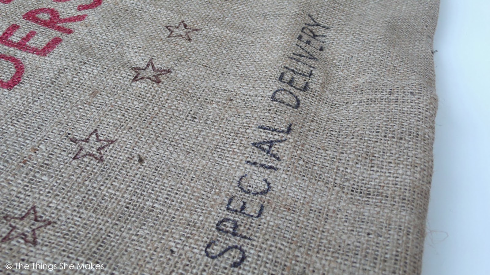 Personalised Present Mail Bag | The Things She Makes