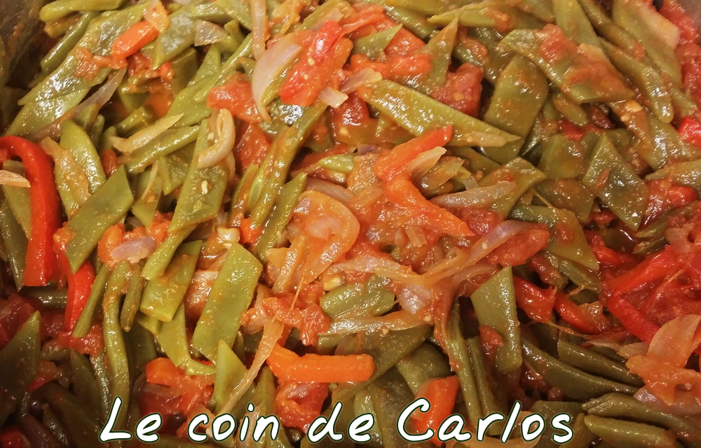 Le coin de Carlos: Haricots plats à l’espagnol