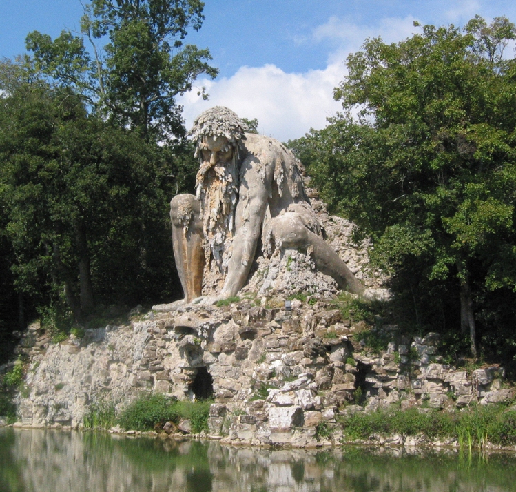 JOHN STEFANIDIS: GARDENS: The Apennine Colossus by Giambologna in the ...