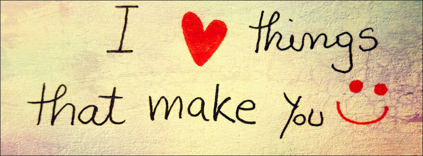 Photo de couverture: I love things that make you :)