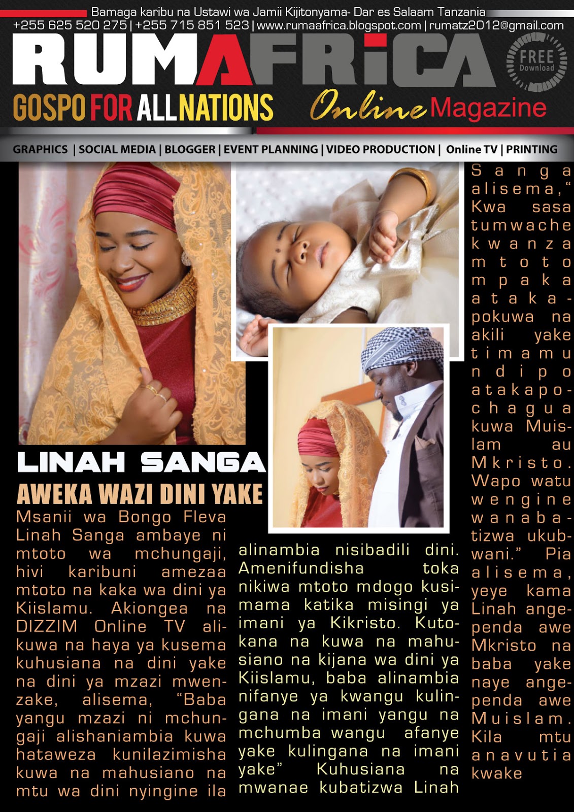 RUMAFRICA Online MAGAZINE-CLICK BELOW