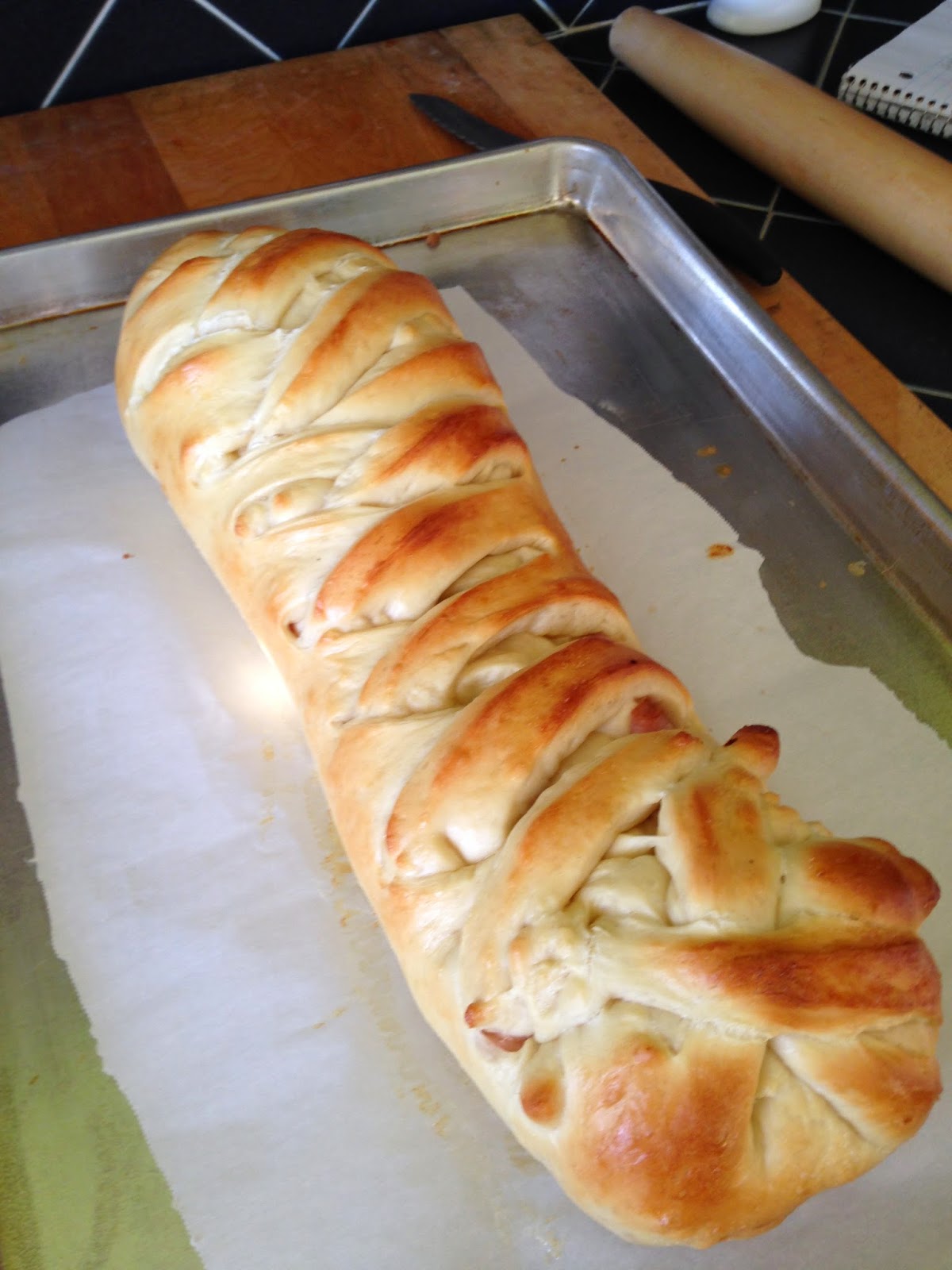 The Clever Woman: Dinner On The Double: Braided Sandwich
