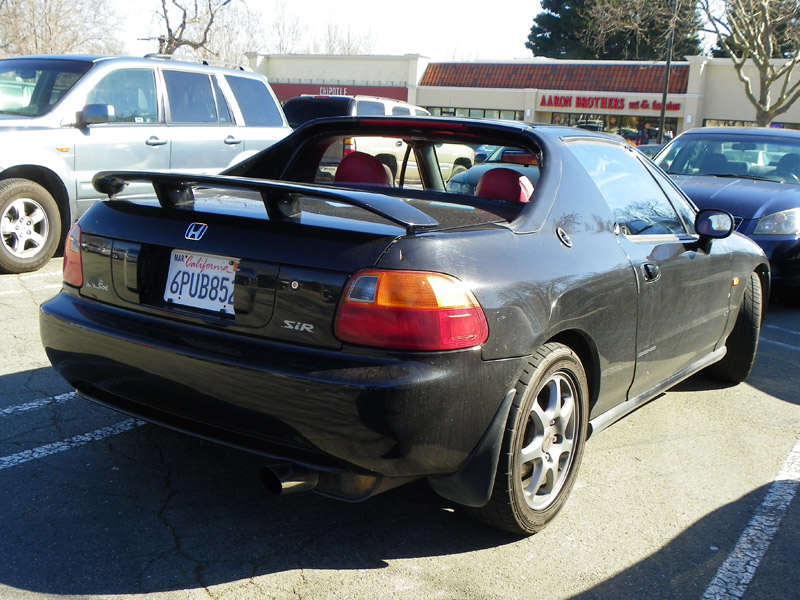 Insomniac Garage: Parking Lot Photo Shoot: 1996 Honda CR-X Del Sol SiR