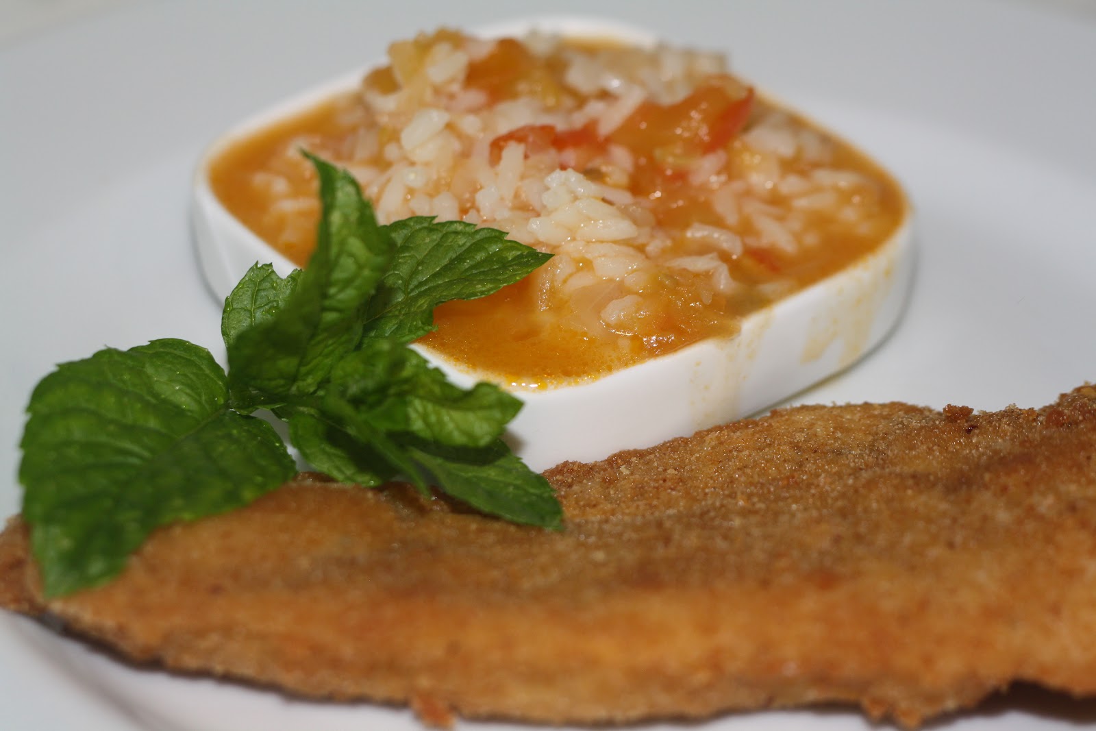 Receitas Simples mas Deliciosas: Filetes de pescada panados com arroz ...