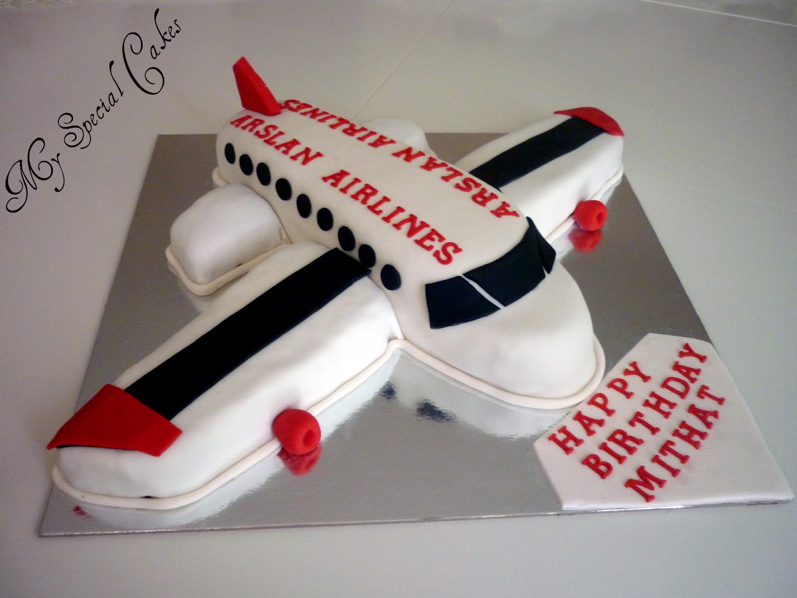 My Special Cakes: Airplane Cake