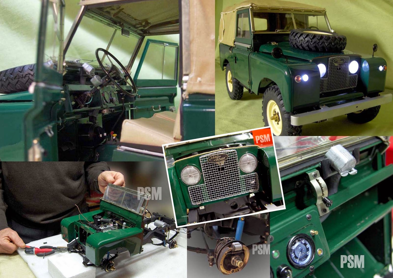 Dioramas and Clever Things: Incredible Land Rover model