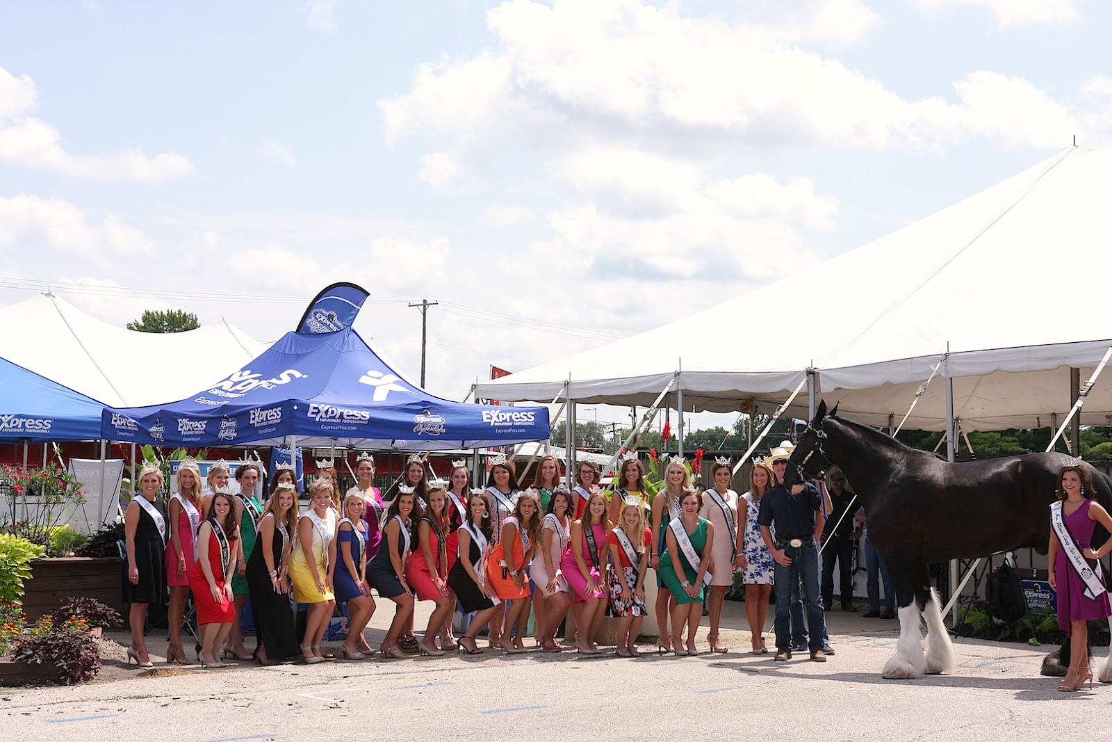 Josh and Joe Travels: Georgetown Fair Queen Heather Simpson at 2017 ...